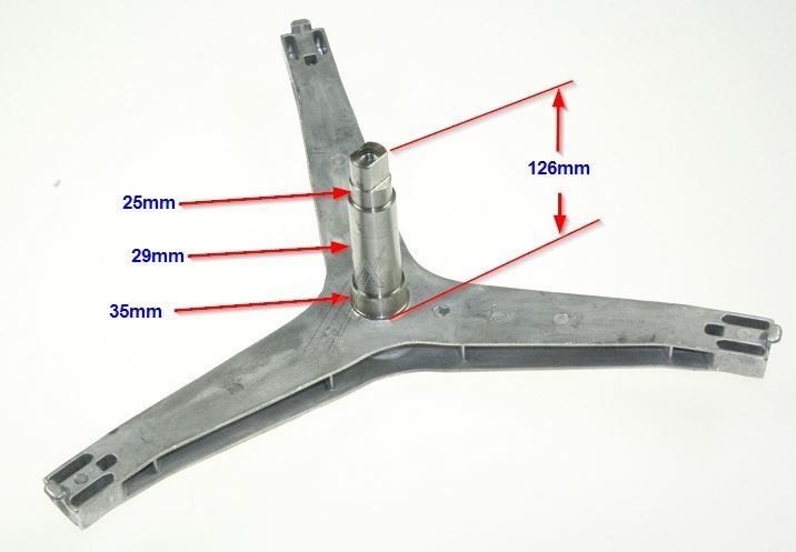 Tripoda tambur masina de spalat Samsung DC97-15963A
